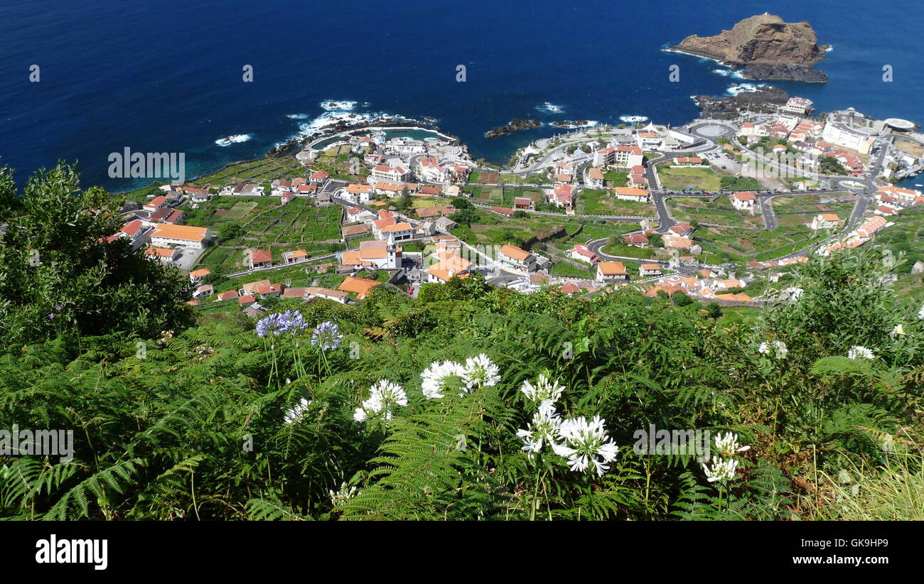 porto moniz - panorama Stock Photo - Alamy