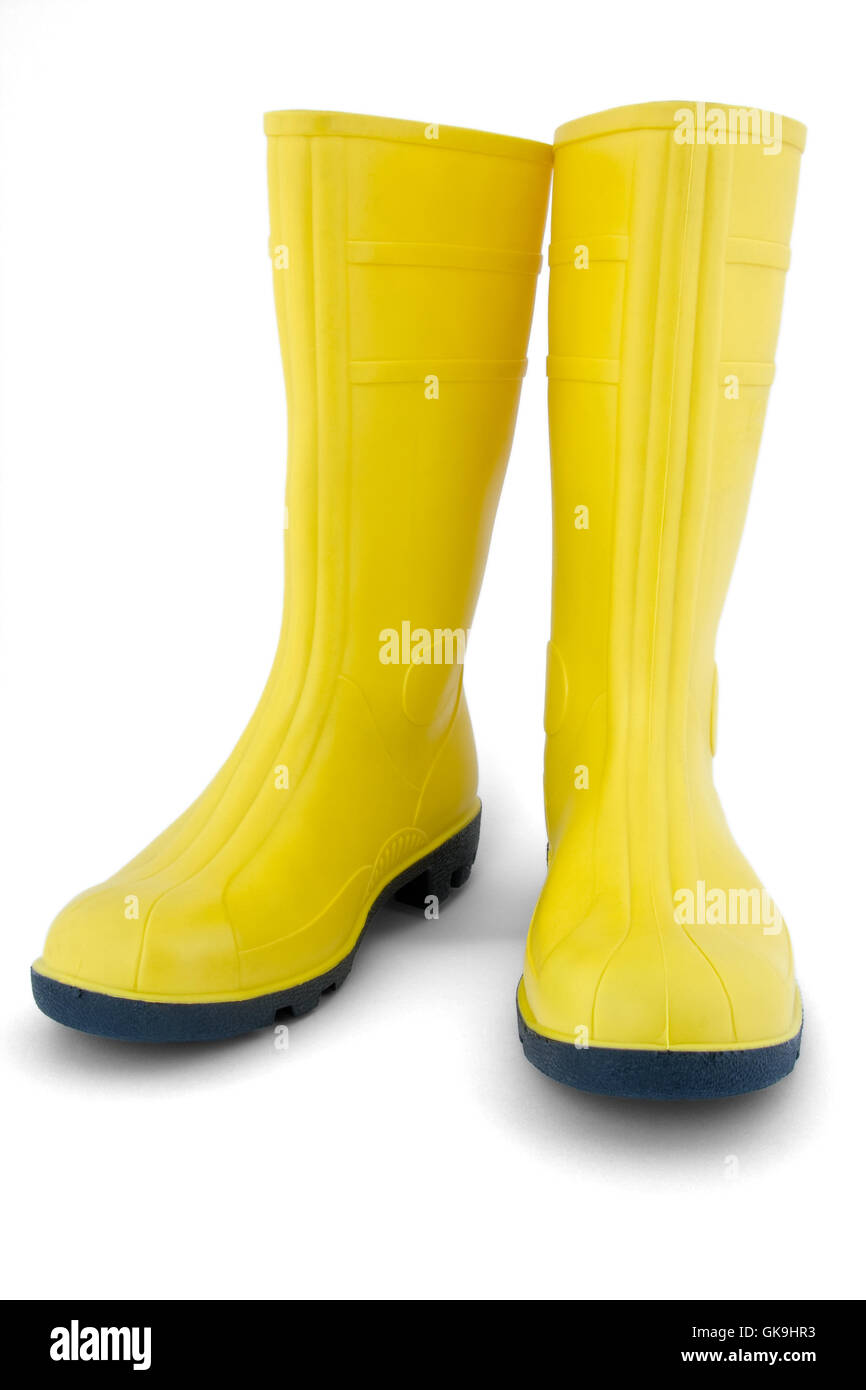boot industrial safety rubber boot Stock Photo - Alamy