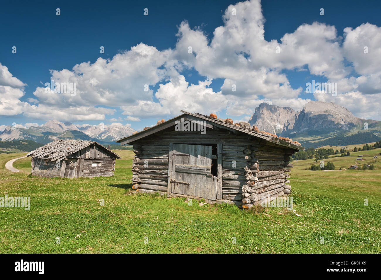 Wood alm hi-res stock photography and images - Alamy