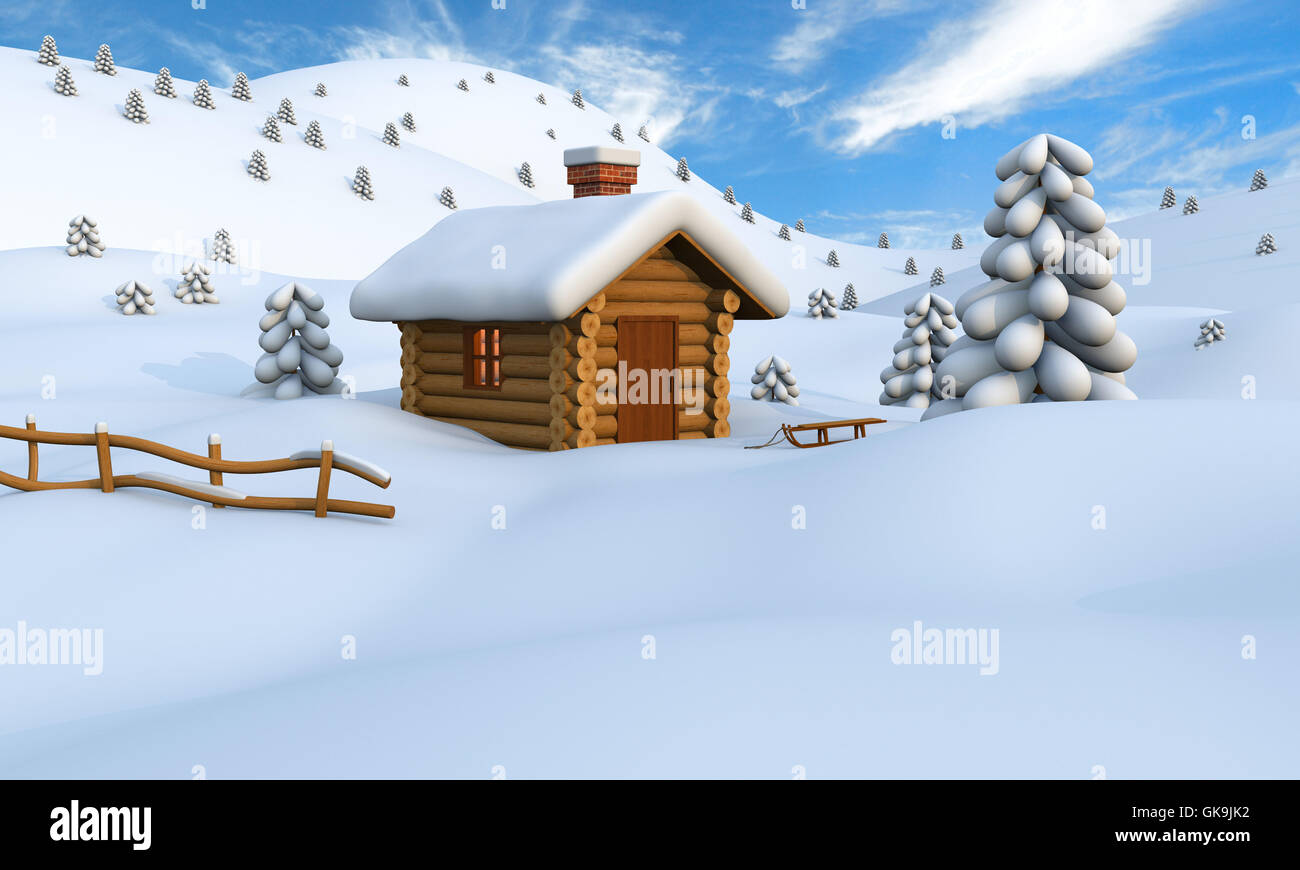 winter snow coke Stock Photo - Alamy