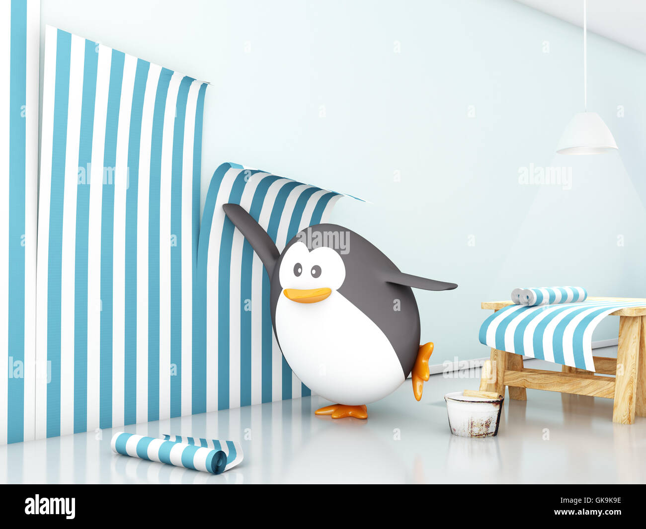 work factory wallpaper Stock Photo - Alamy