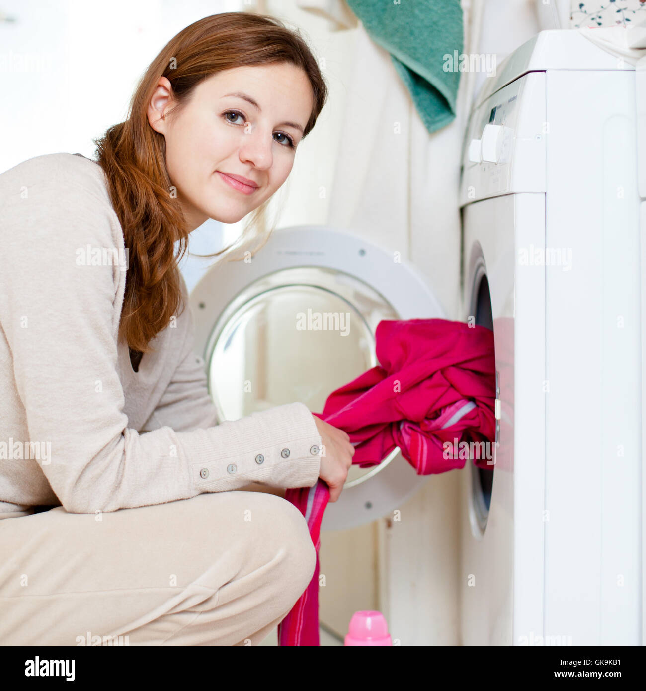 woman housewife wash Stock Photo - Alamy
