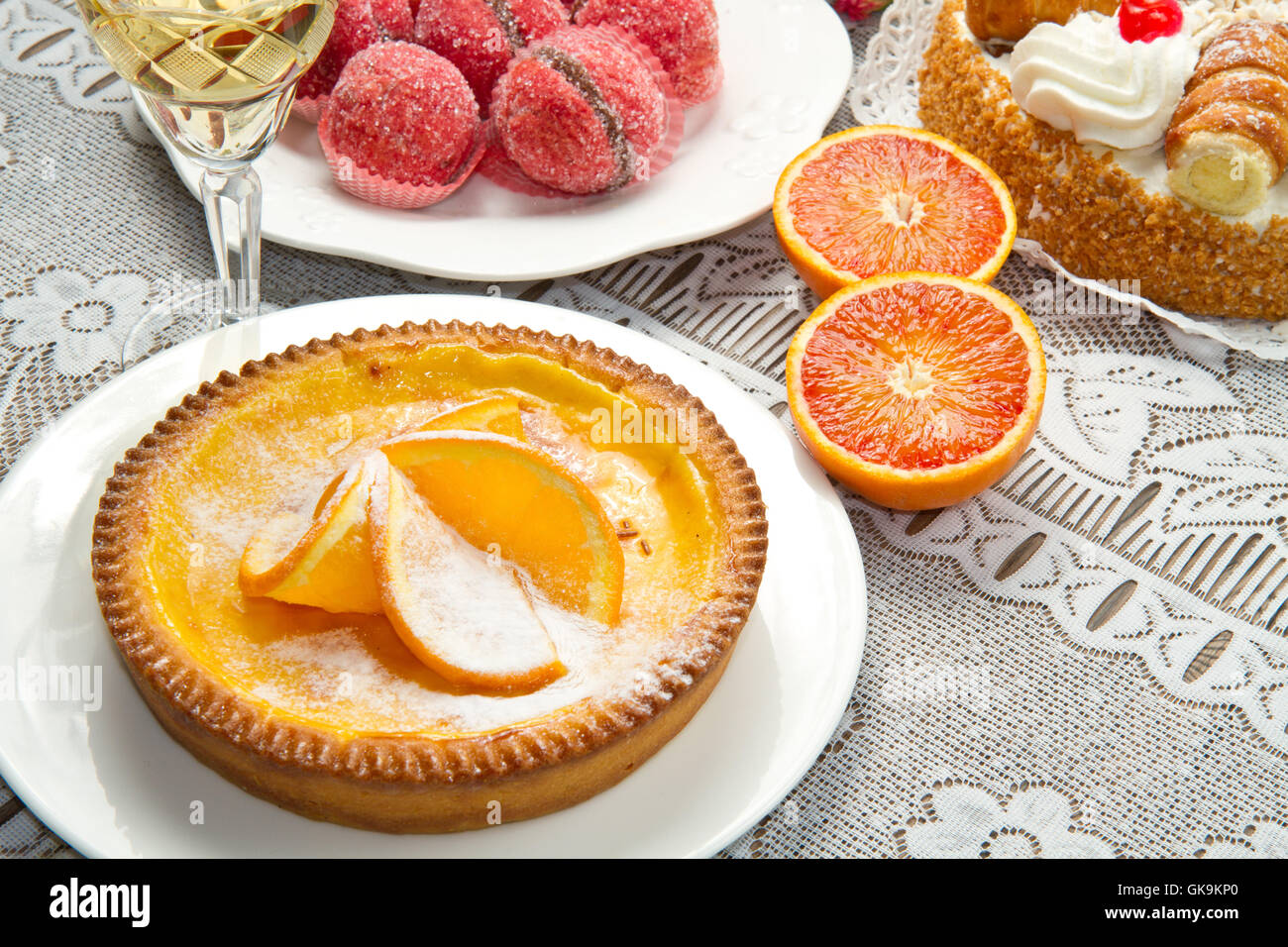 orange food aliment Stock Photo - Alamy