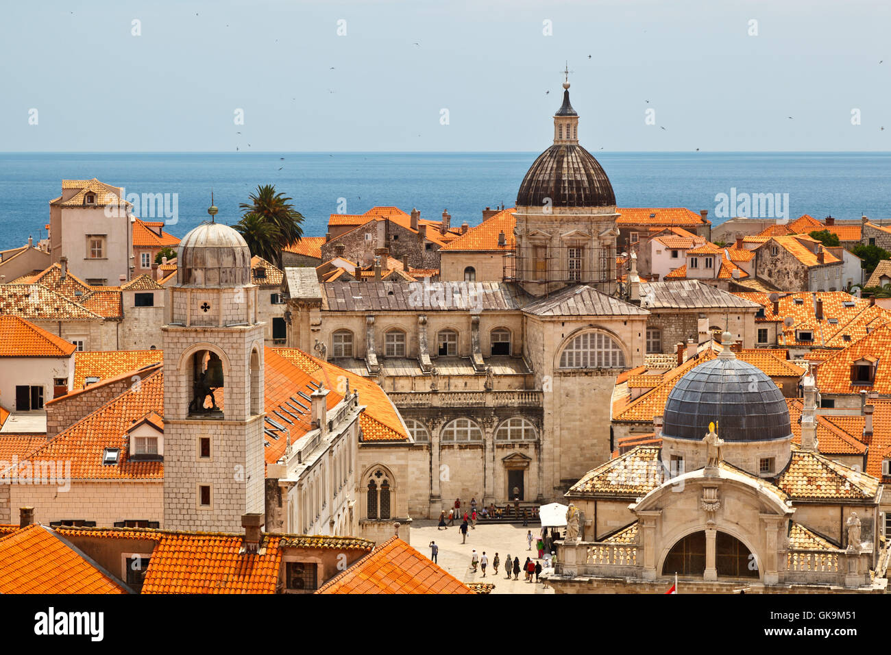 blue house building Stock Photo - Alamy