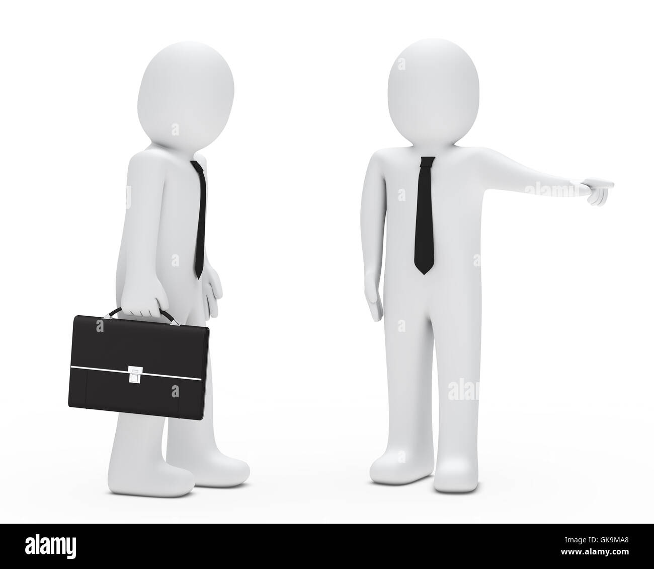 Sad little man Cut Out Stock Images & Pictures - Alamy