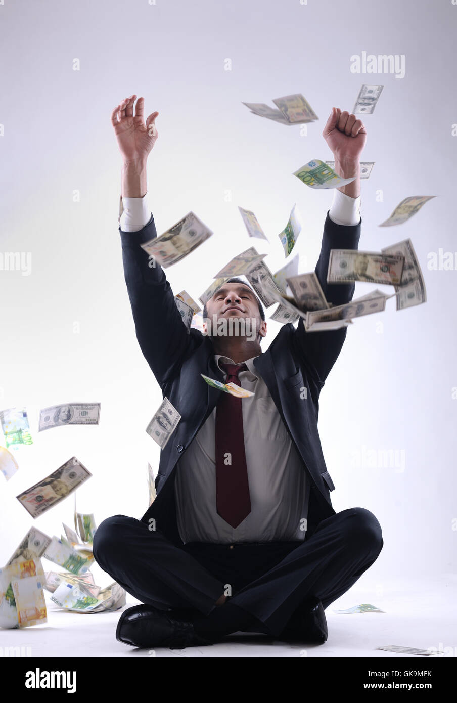 blue humans human beings Stock Photo - Alamy