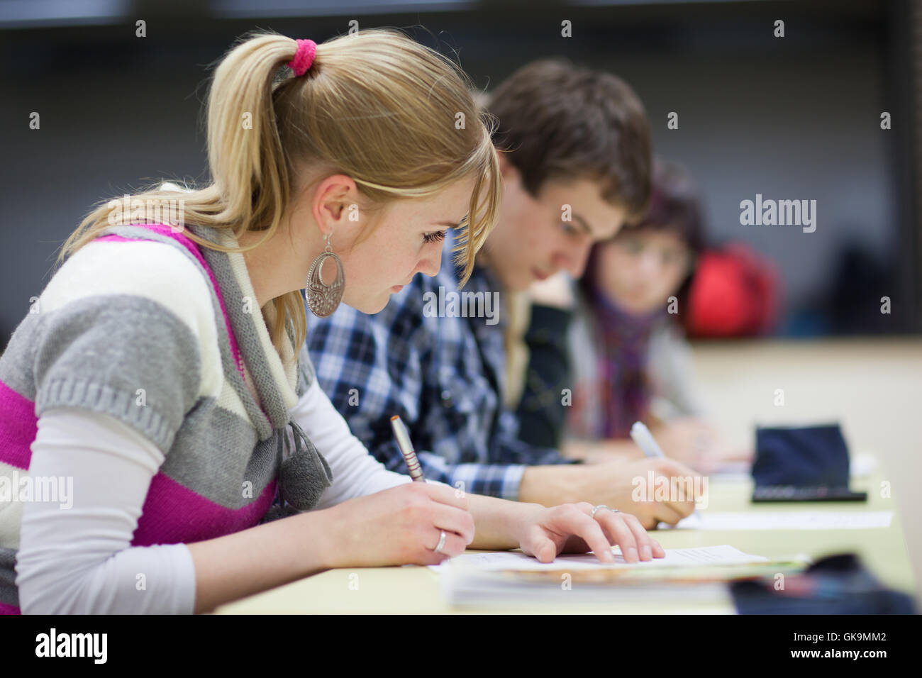 education class student Stock Photo - Alamy