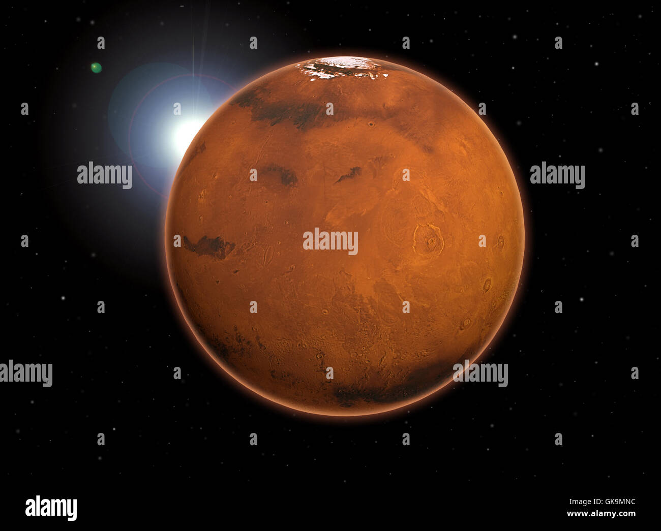 Planet mars earth hi-res stock photography and images - Alamy