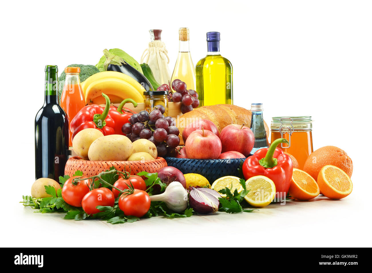 food aliment isolated Stock Photo - Alamy