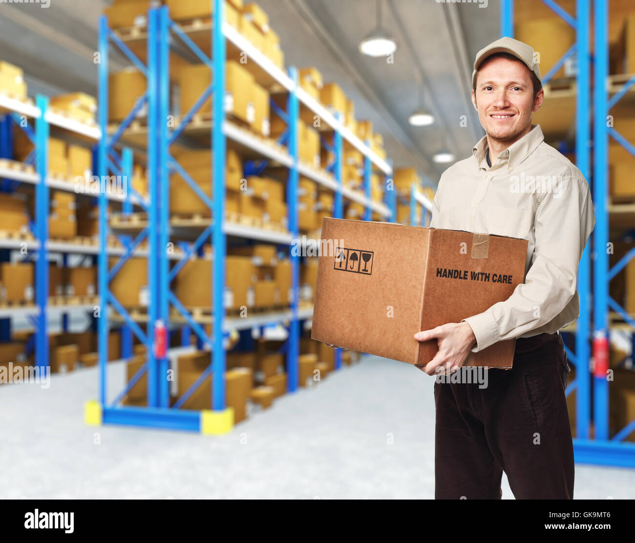 warehouse indoor storage Stock Photo - Alamy