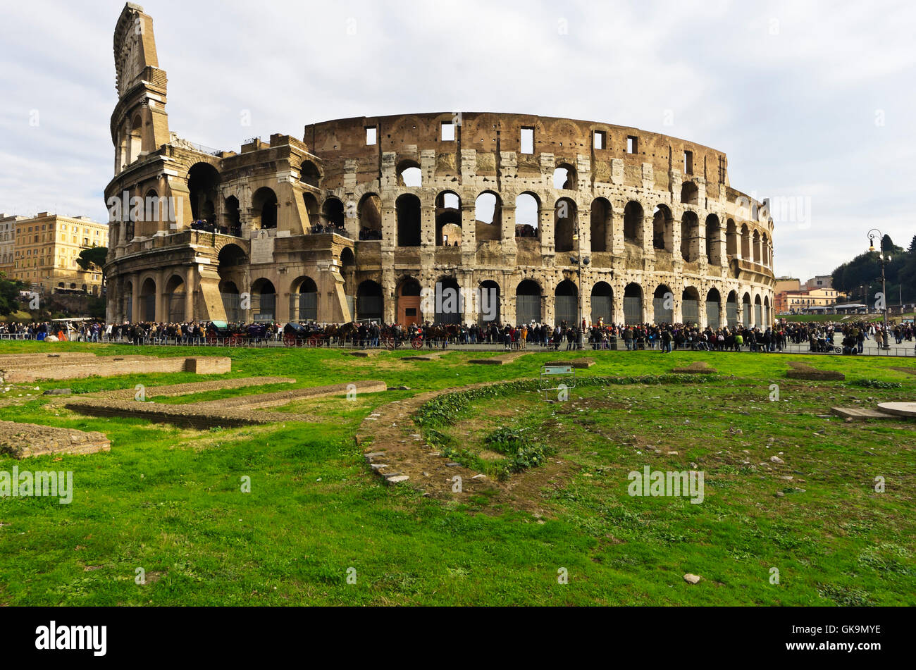 views from the coliseum Stock Photo - Alamy