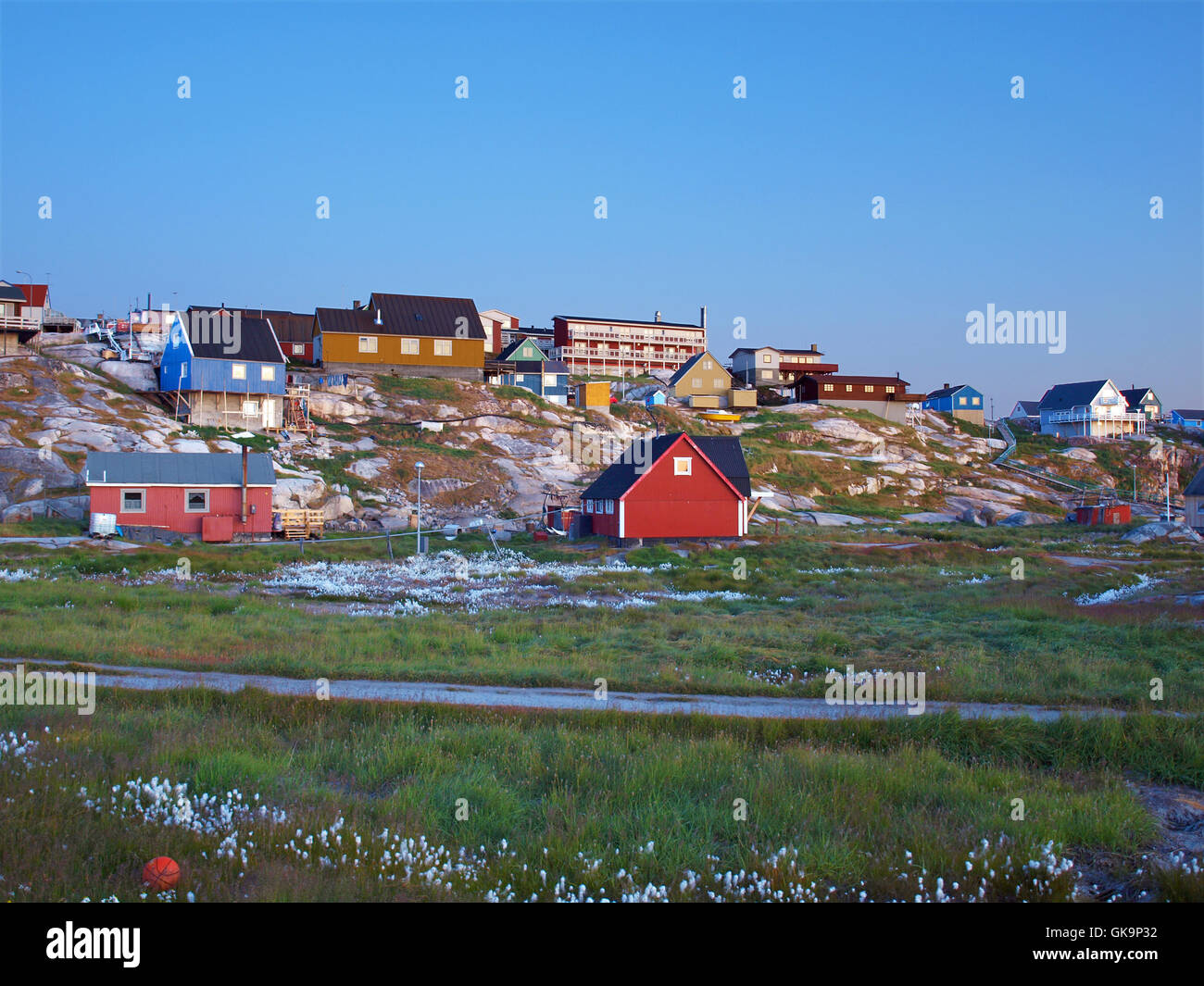 greenland coast dusk Stock Photo - Alamy