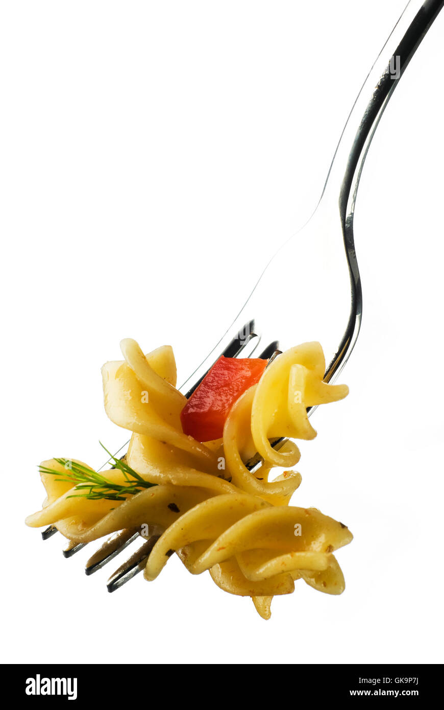 fork italian food Stock Photo - Alamy