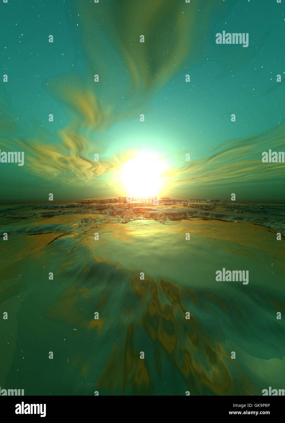 science sunset cloud Stock Photo - Alamy