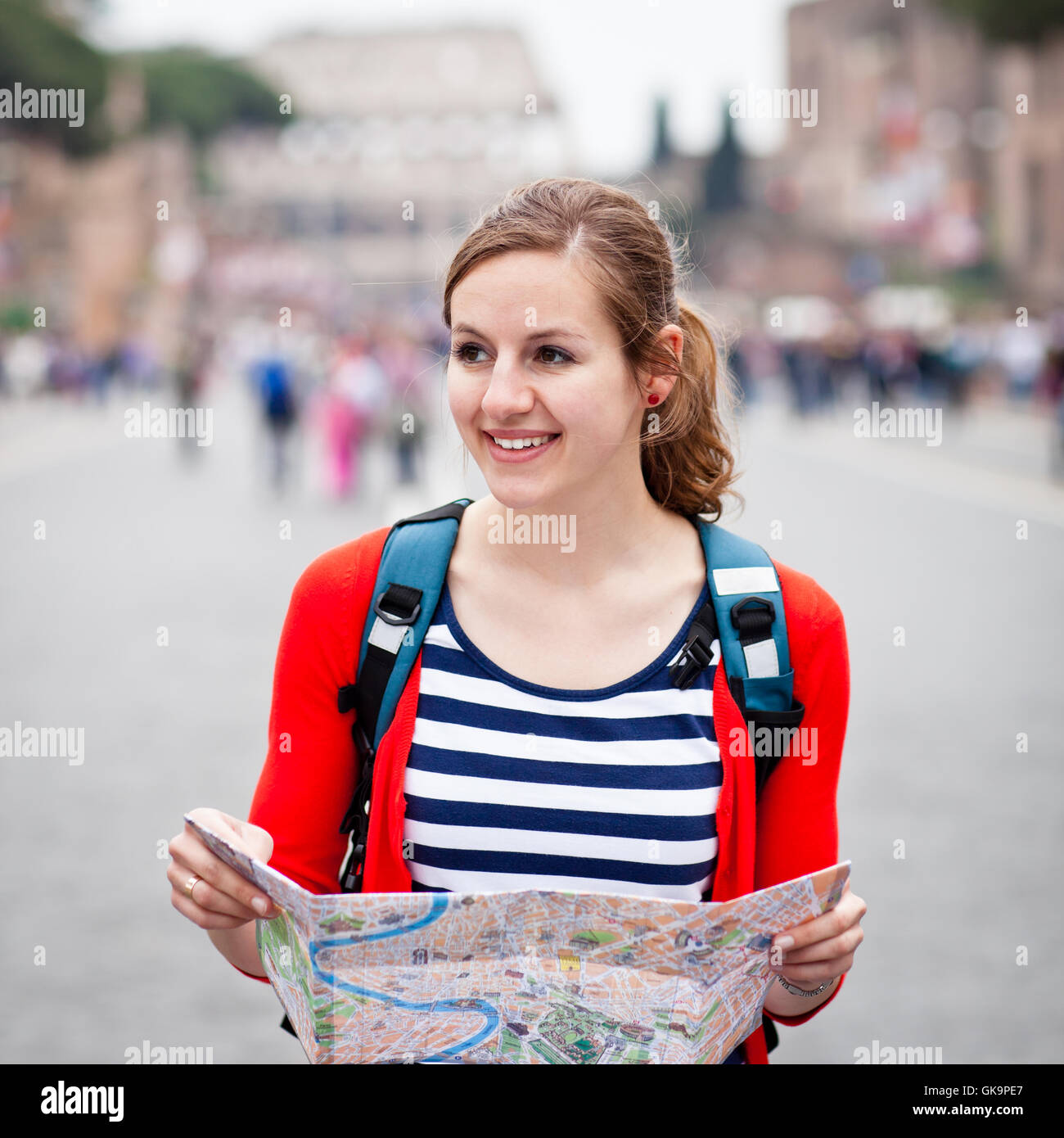 woman travel tourism Stock Photo - Alamy