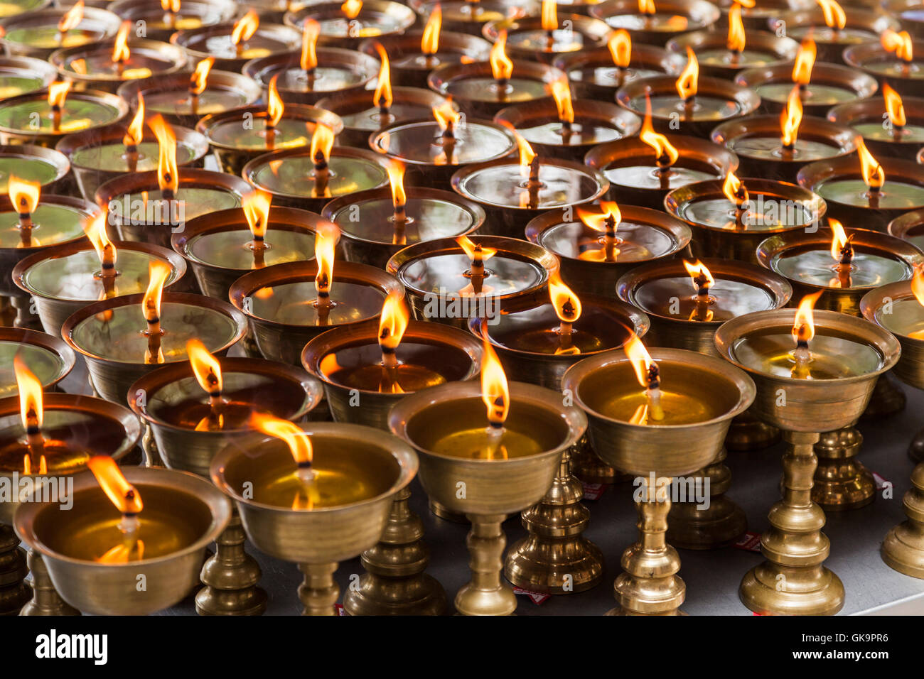 Flaming oil lamps hi-res stock photography and images - Alamy