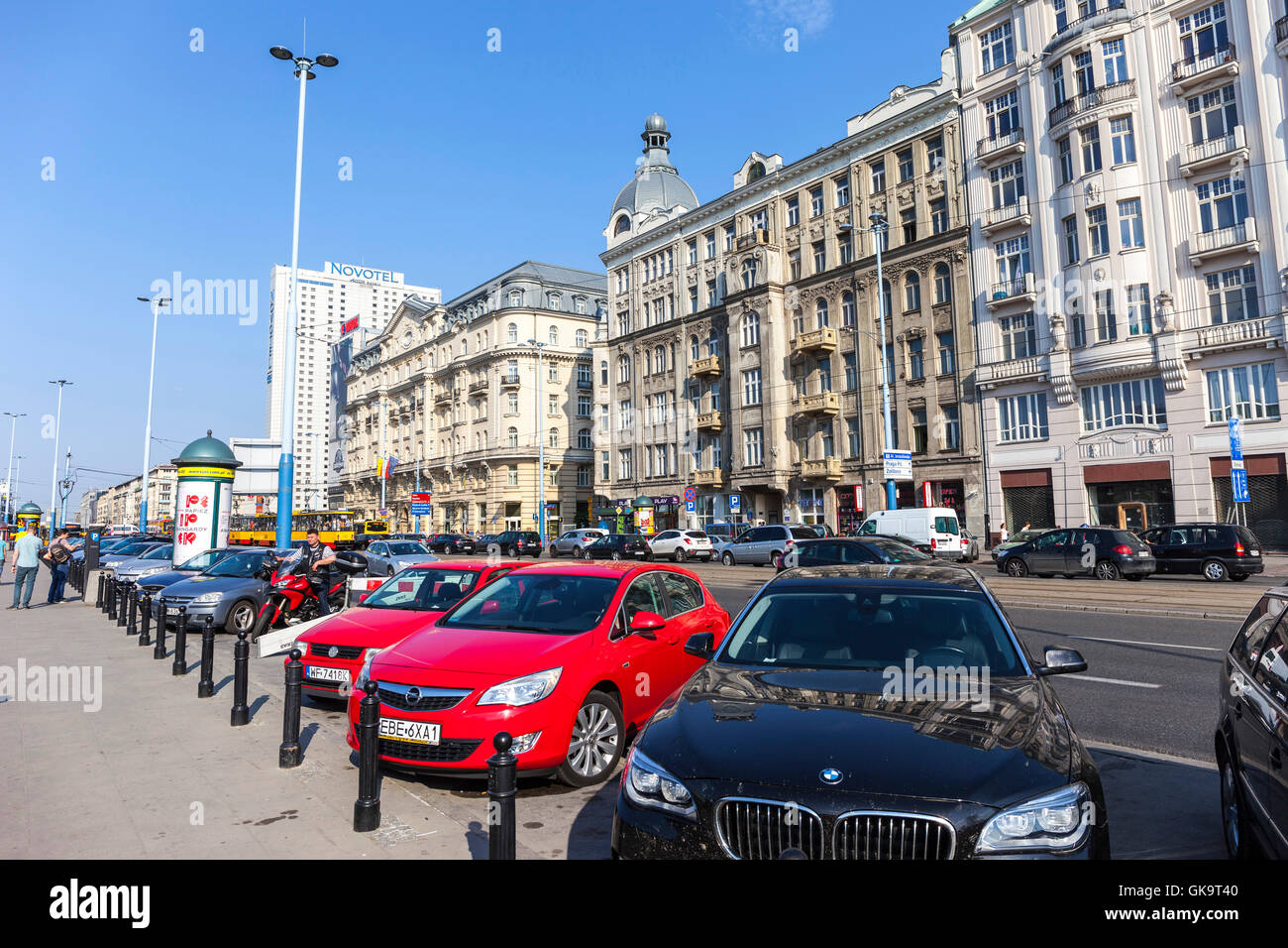 Warsaw, Poland's main street fashion Stock Photo - Alamy