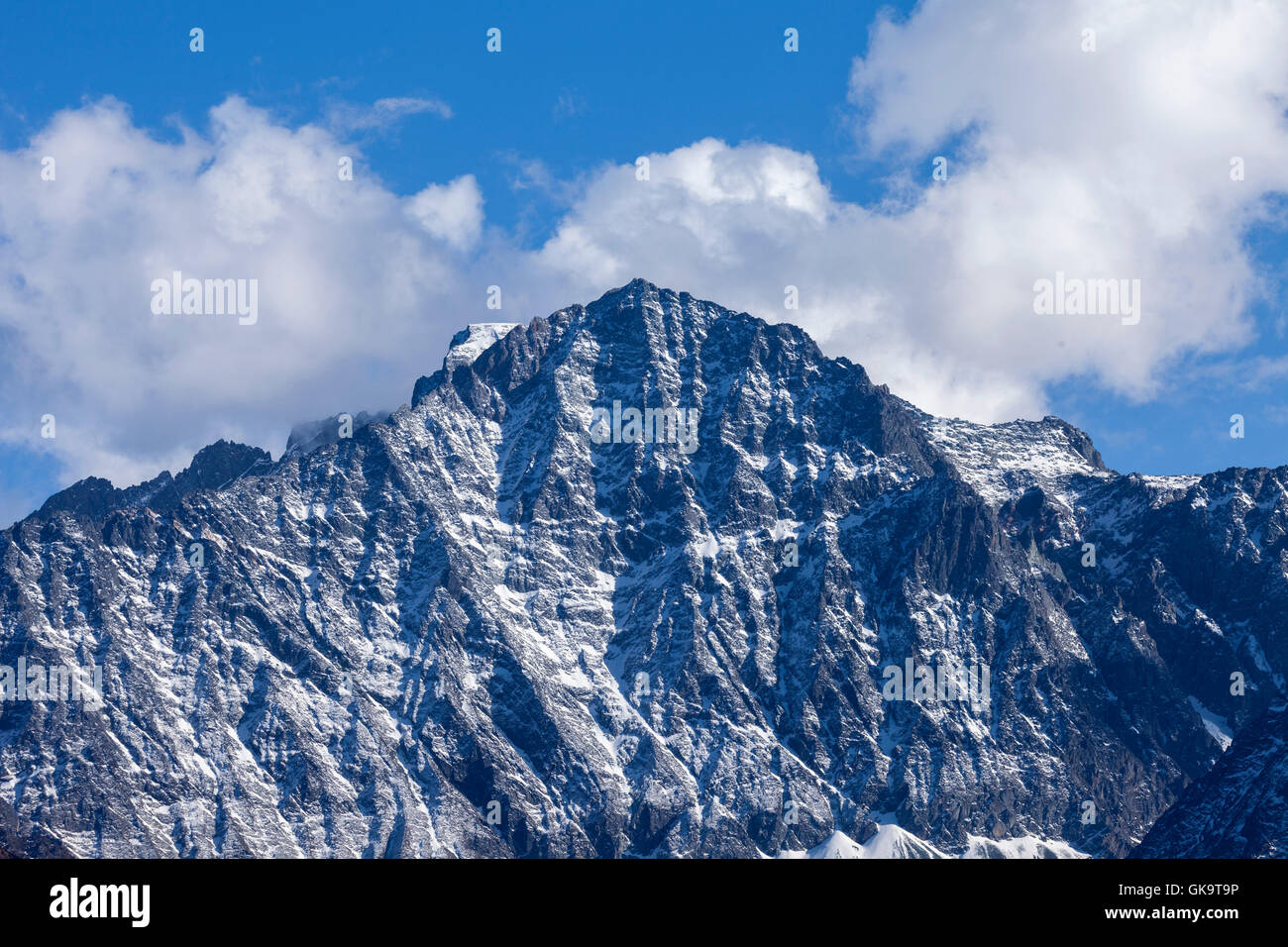 In Balang overlooking Siguniangshan Stock Photo - Alamy