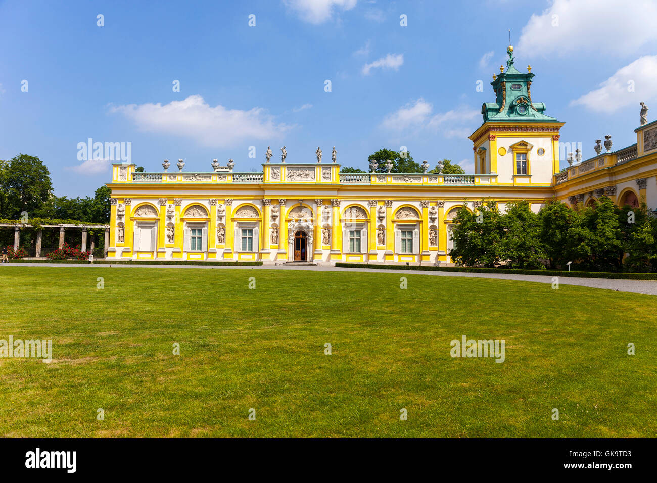 17th century wilanow royal palace hi-res stock photography and images ...