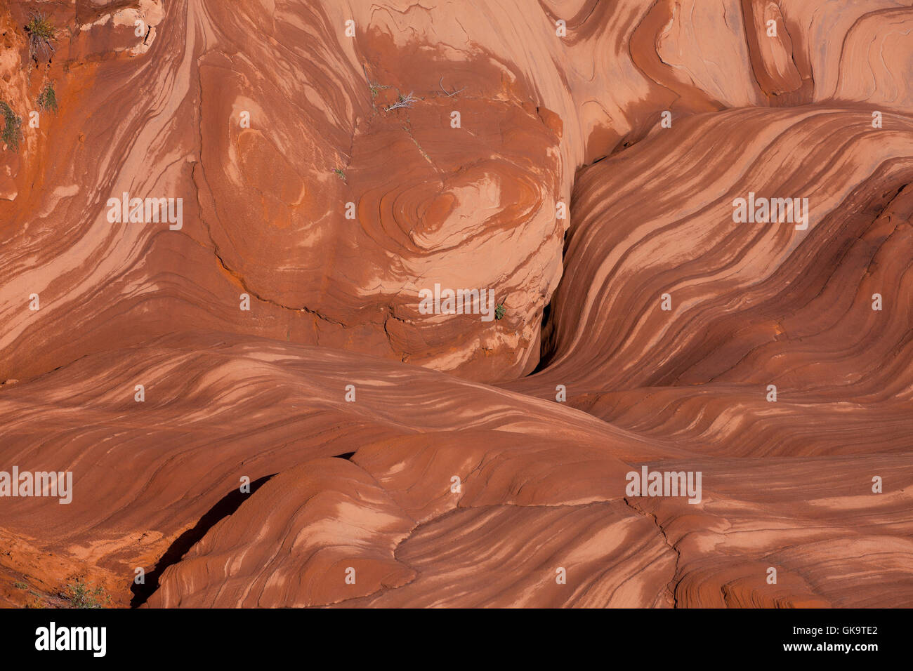 China Shaanxi Jingbian Valley of Waves Stock Photo - Alamy