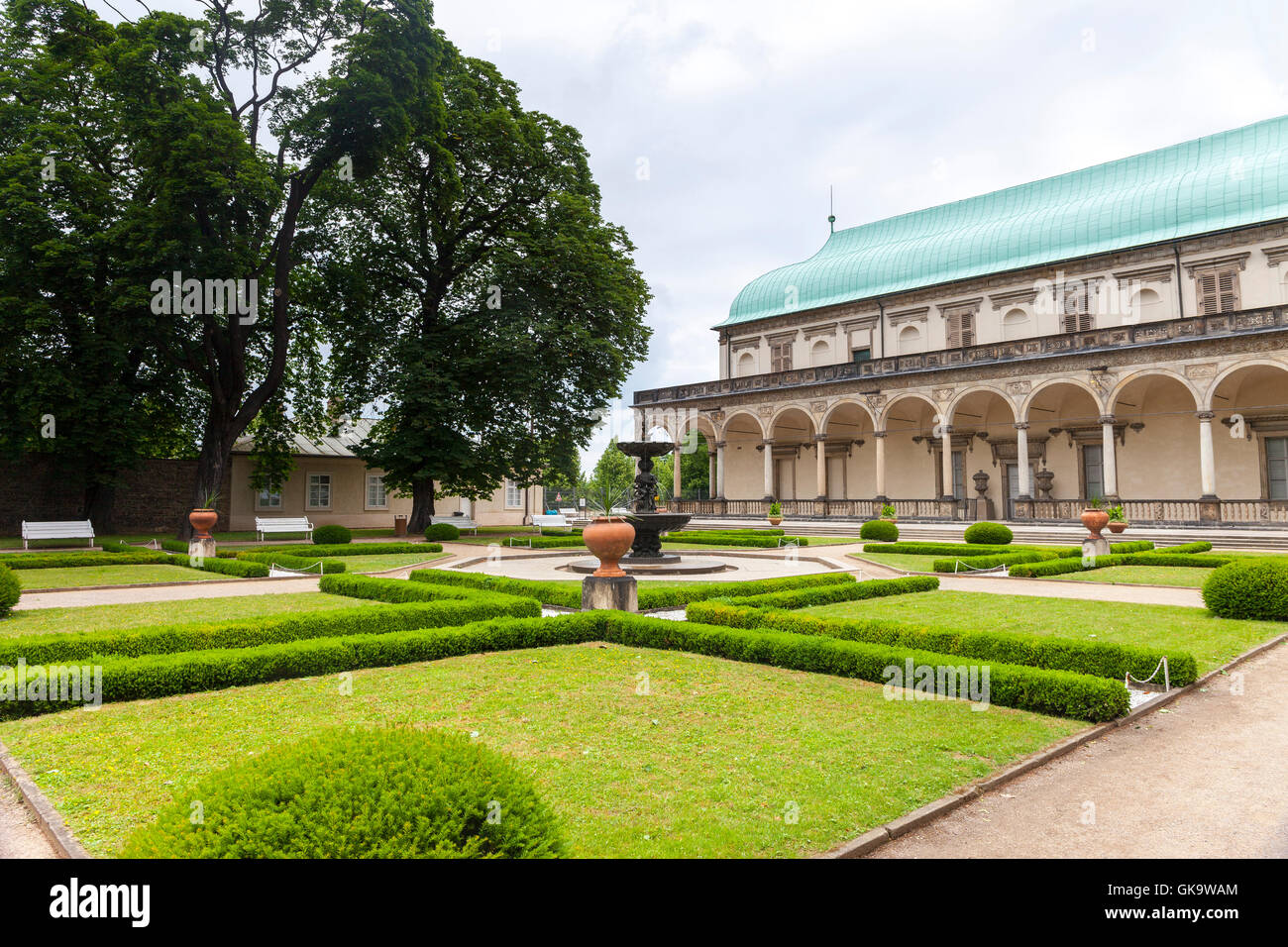 Queen Anne's summer palace, Prague Castle, Prague Stock Photo - Alamy