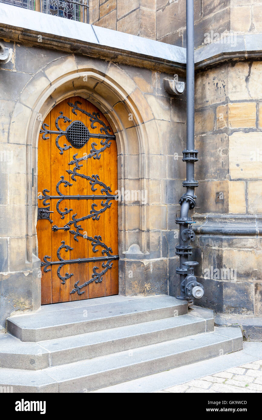 Prague Castle Gate Stock Photo - Alamy
