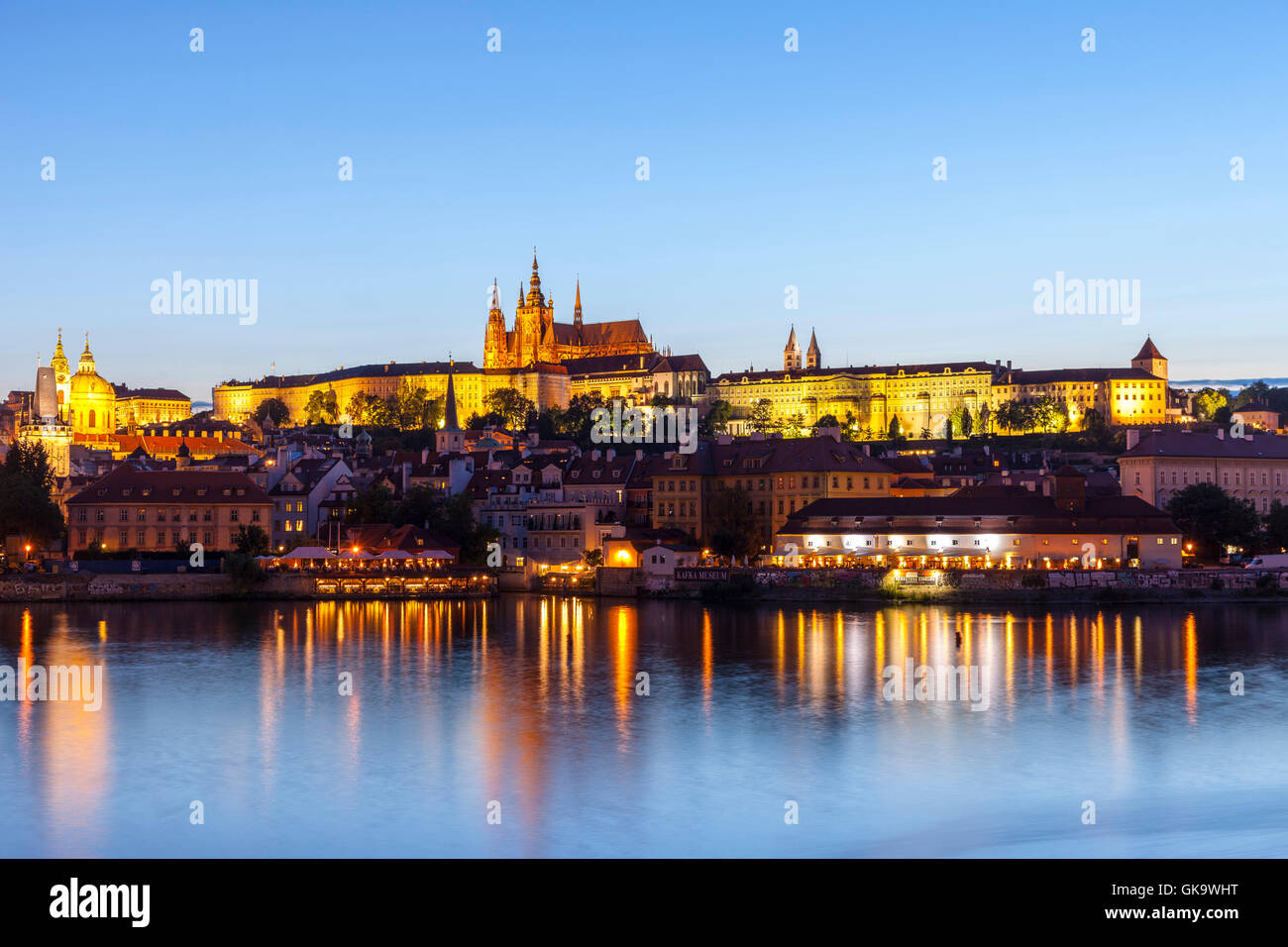 Aerial view of Prague Stock Photo - Alamy