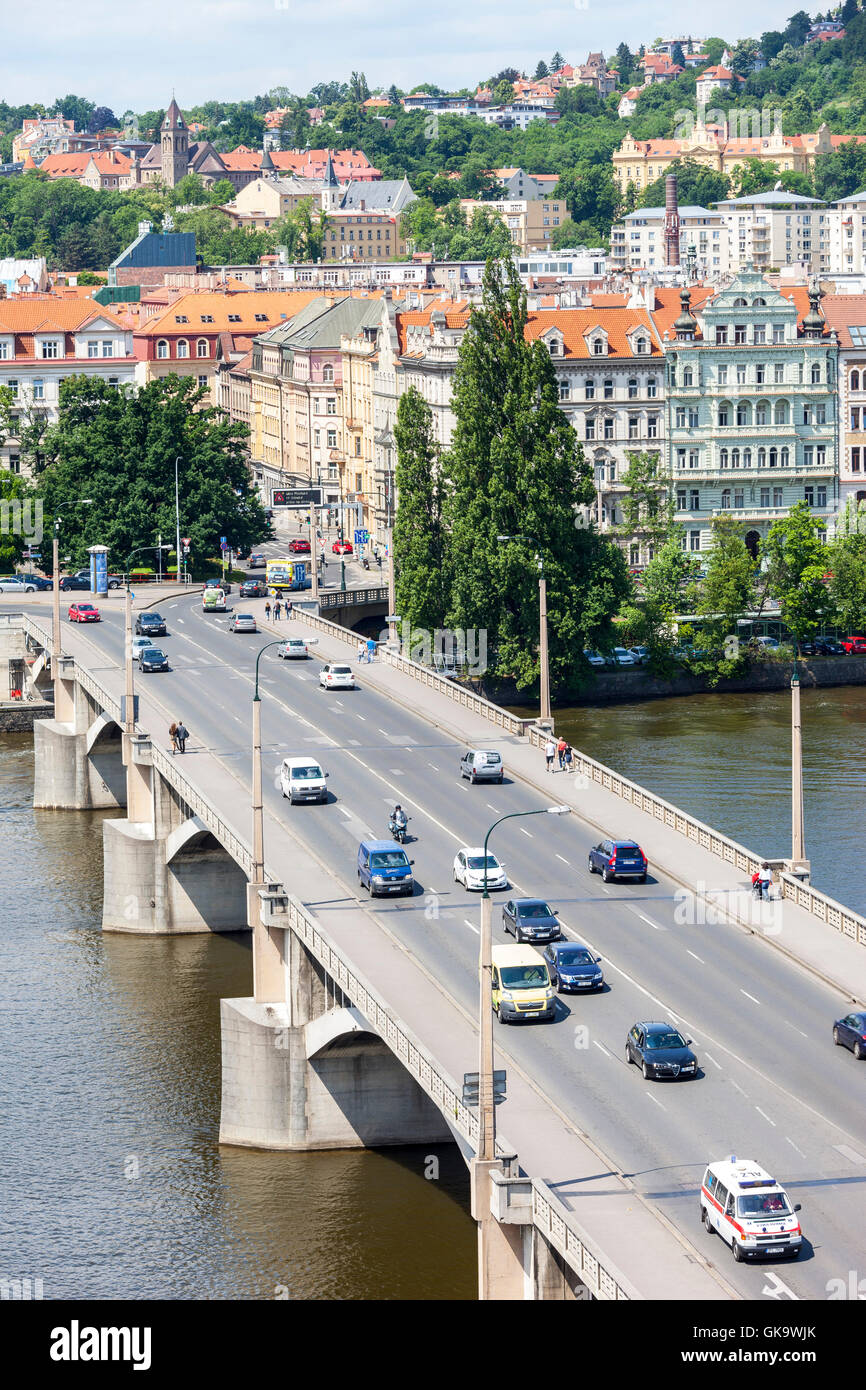 Aerial view of Prague Stock Photo - Alamy