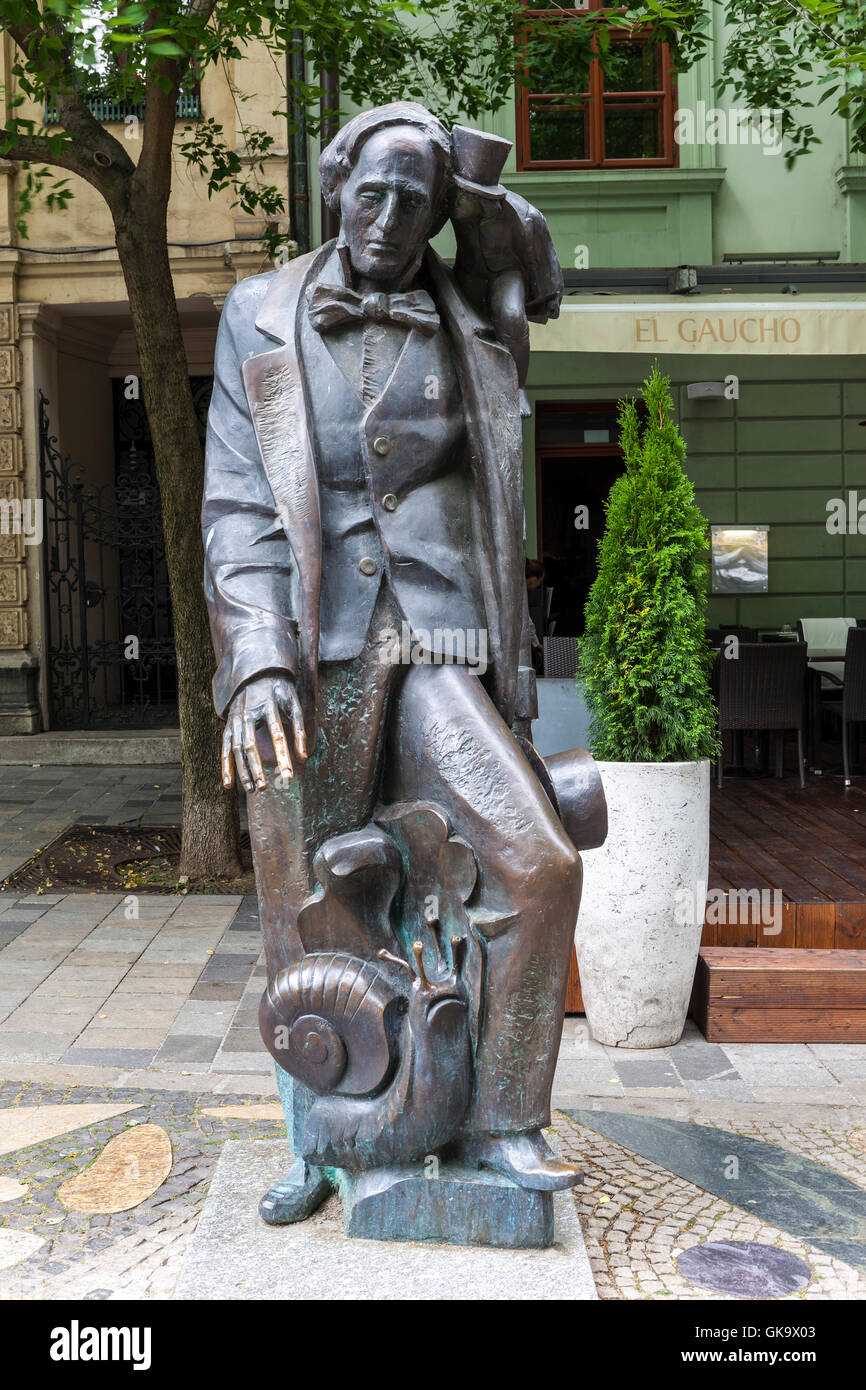 Anderson, Bratislava, Slovakia statue Stock Photo - Alamy