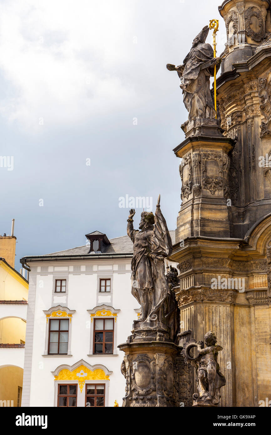 Holy Trinity Column in Olomouc, Czech Republic Stock Photo - Alamy