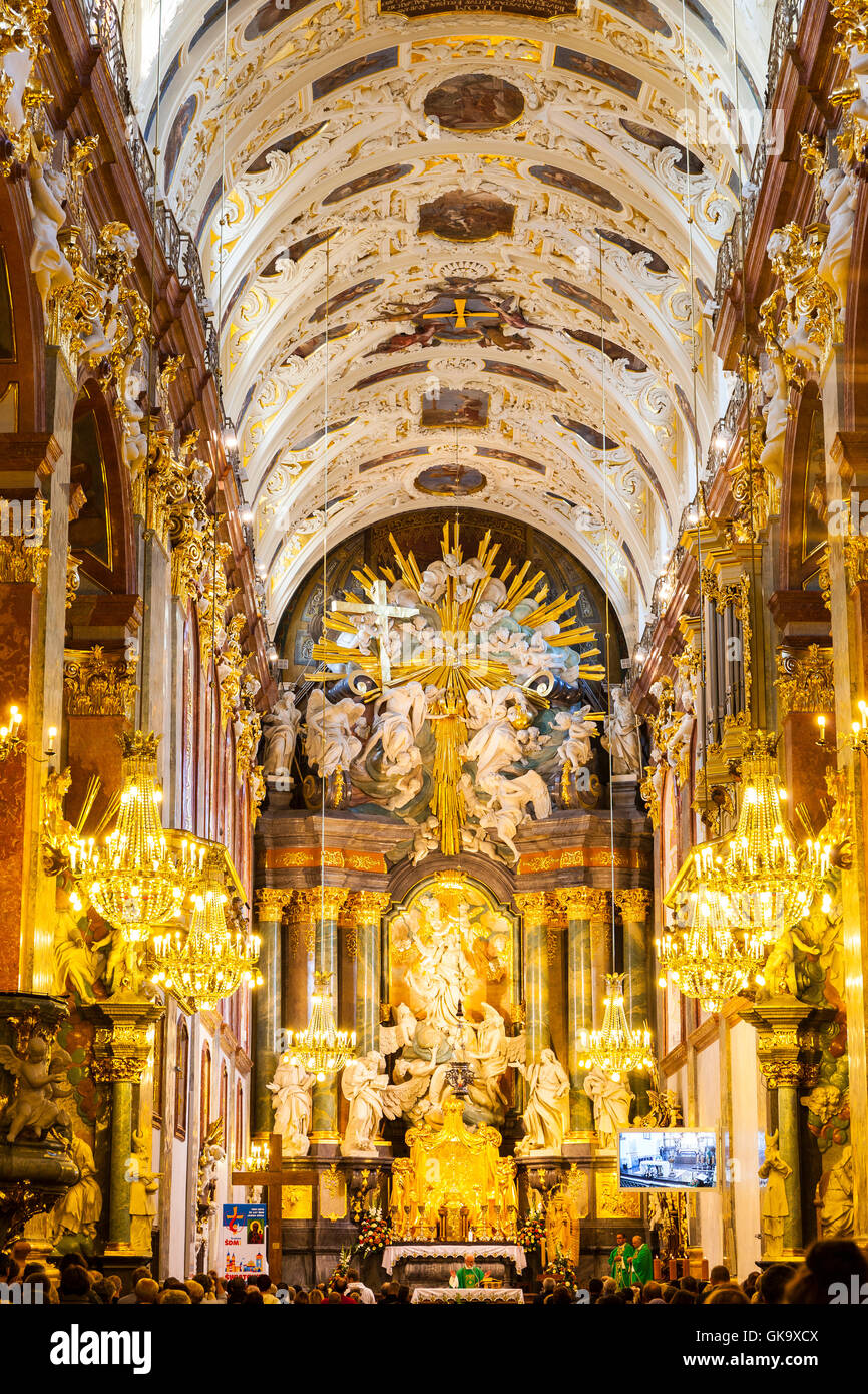 Gold, church, church, ornate birth Shrine Stock Photo - Alamy