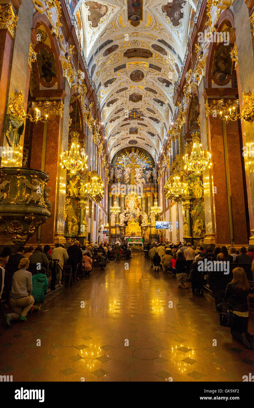 Gold, church, church, ornate birth Shrine Stock Photo - Alamy