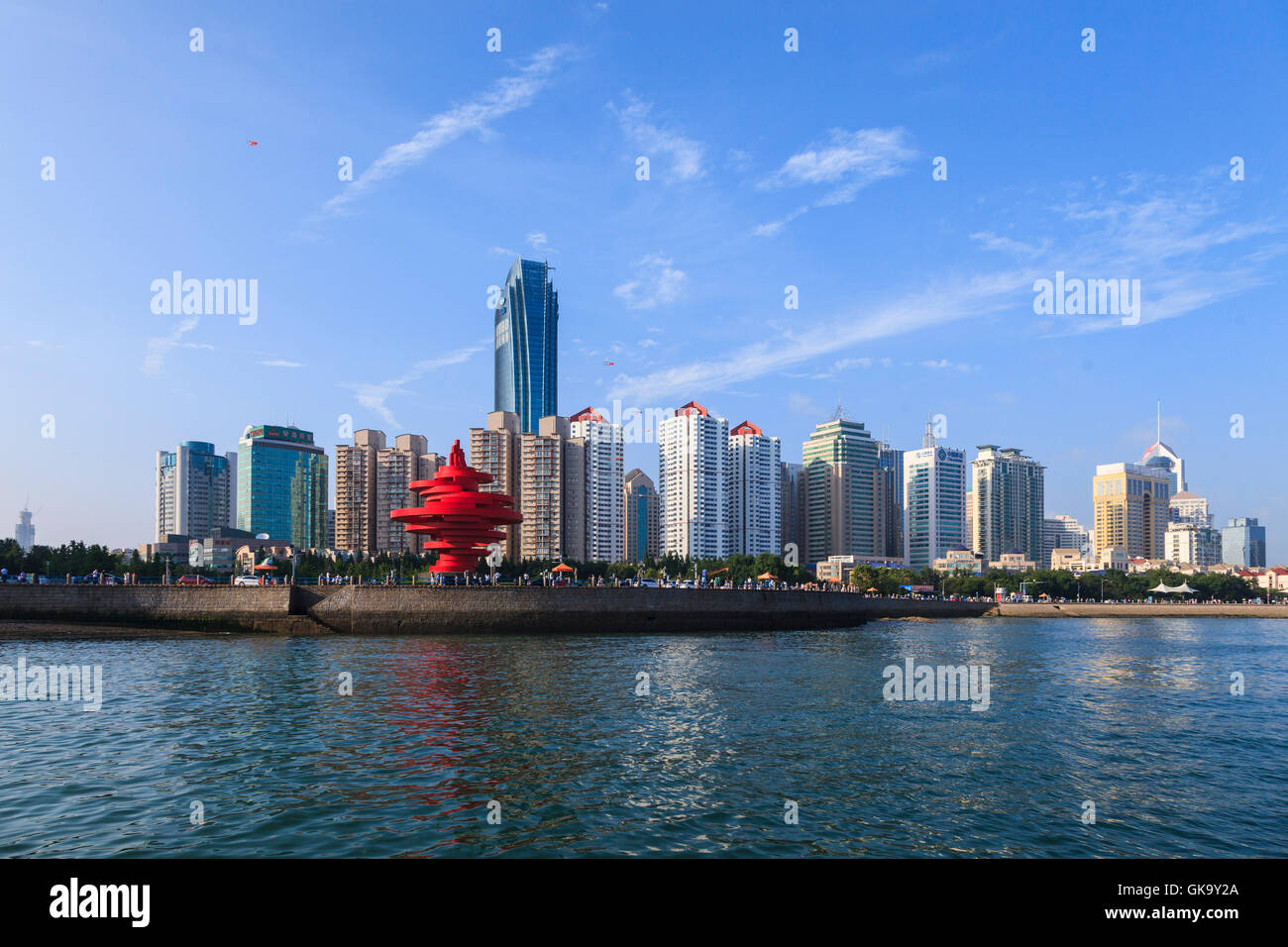Qingdao May Fourth Square Stock Photo - Alamy