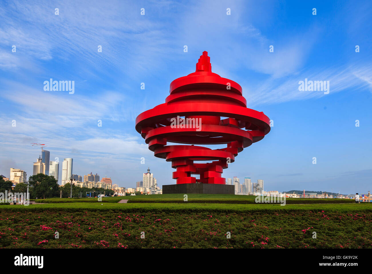 Qingdao monument hi-res stock photography and images - Alamy