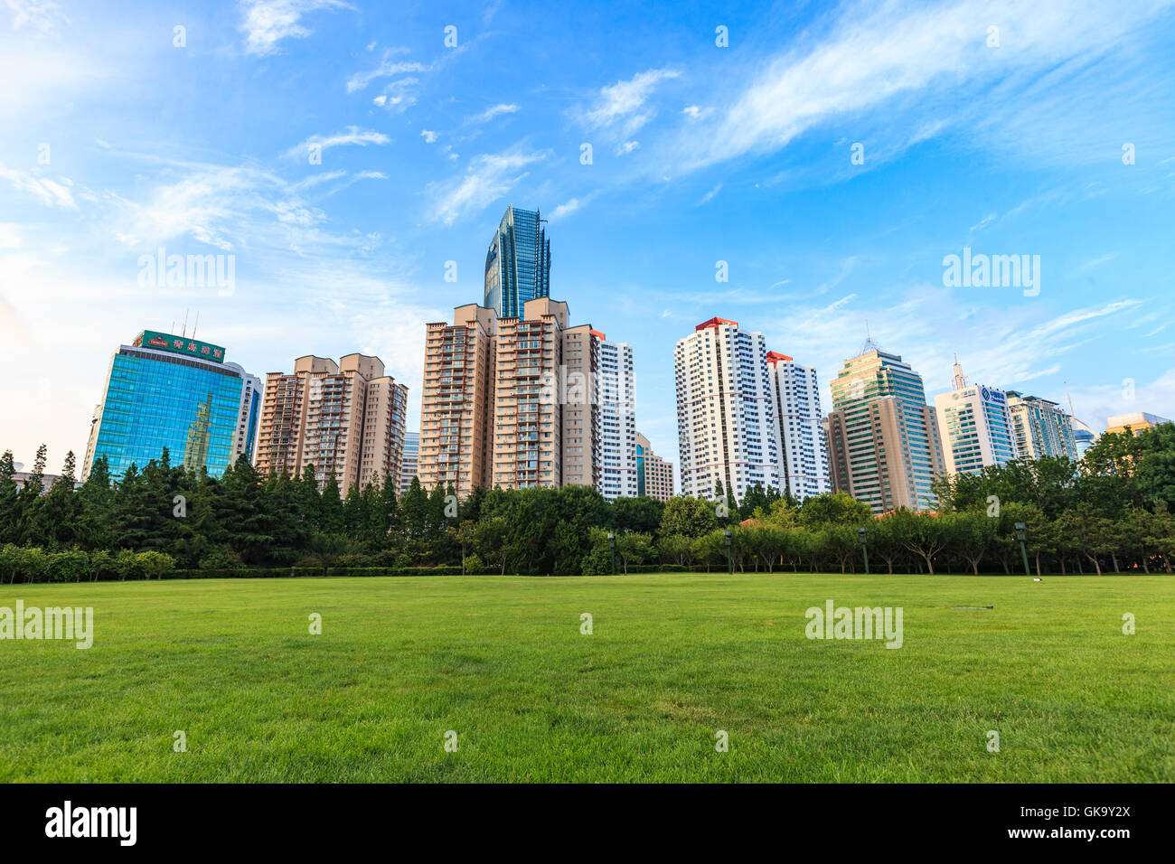 Qingdao May Fourth Square Stock Photo - Alamy