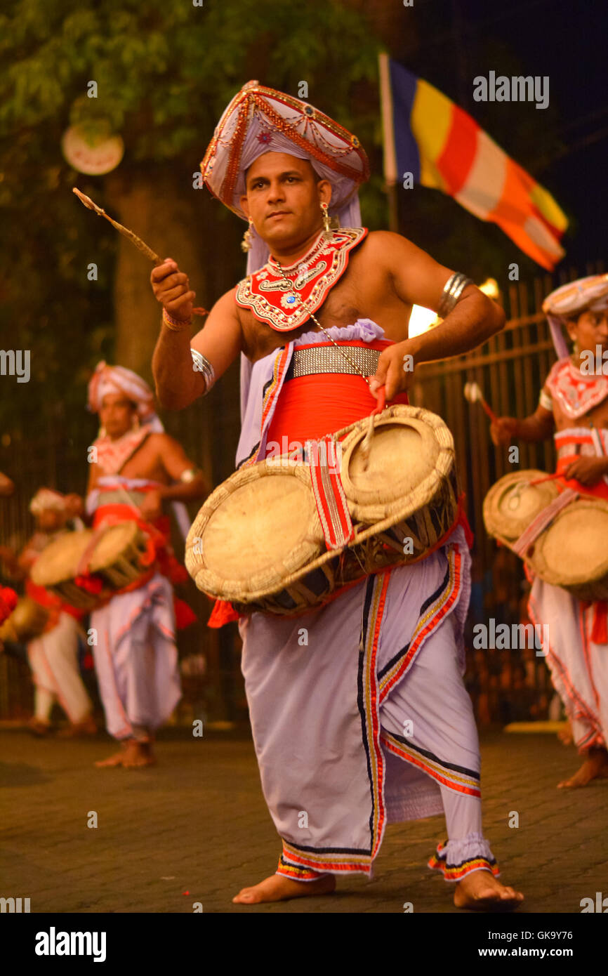 Kandy Esala procession, Sri Lanka Stock Photo - Alamy