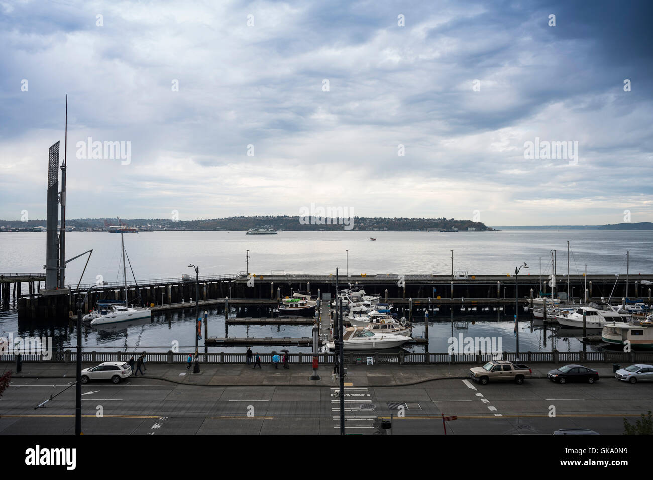 Port of Seattle Stock Photo - Alamy