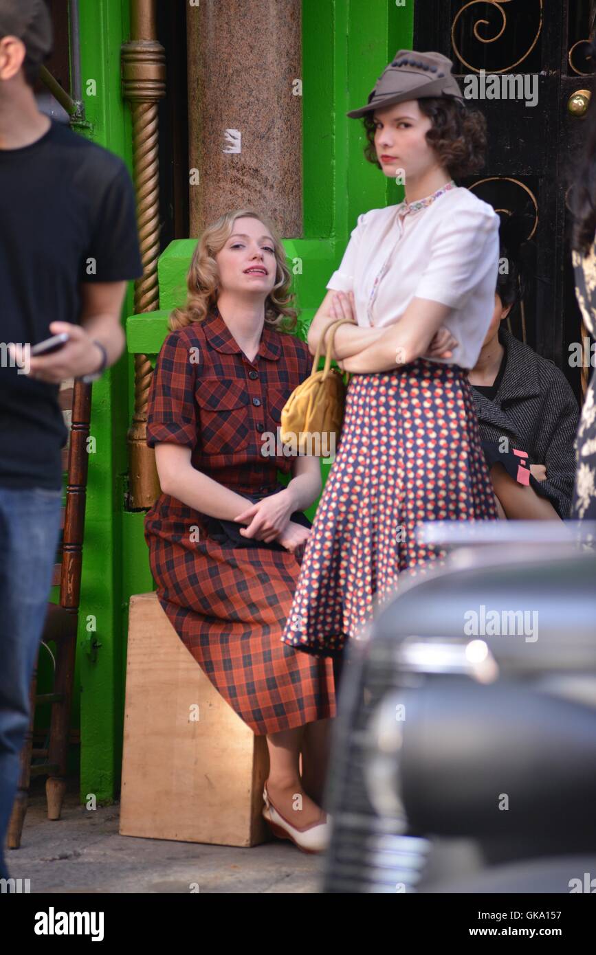 Kevin Spacey and Nicholas Hoult on the film set of 'Rebel in the Rye ...