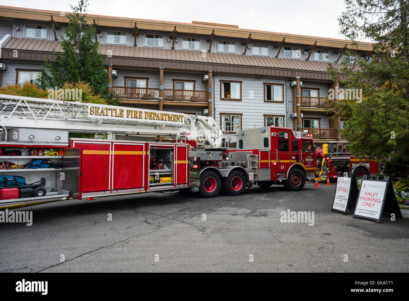 Seattle fire house hi-res stock photography and images - Alamy