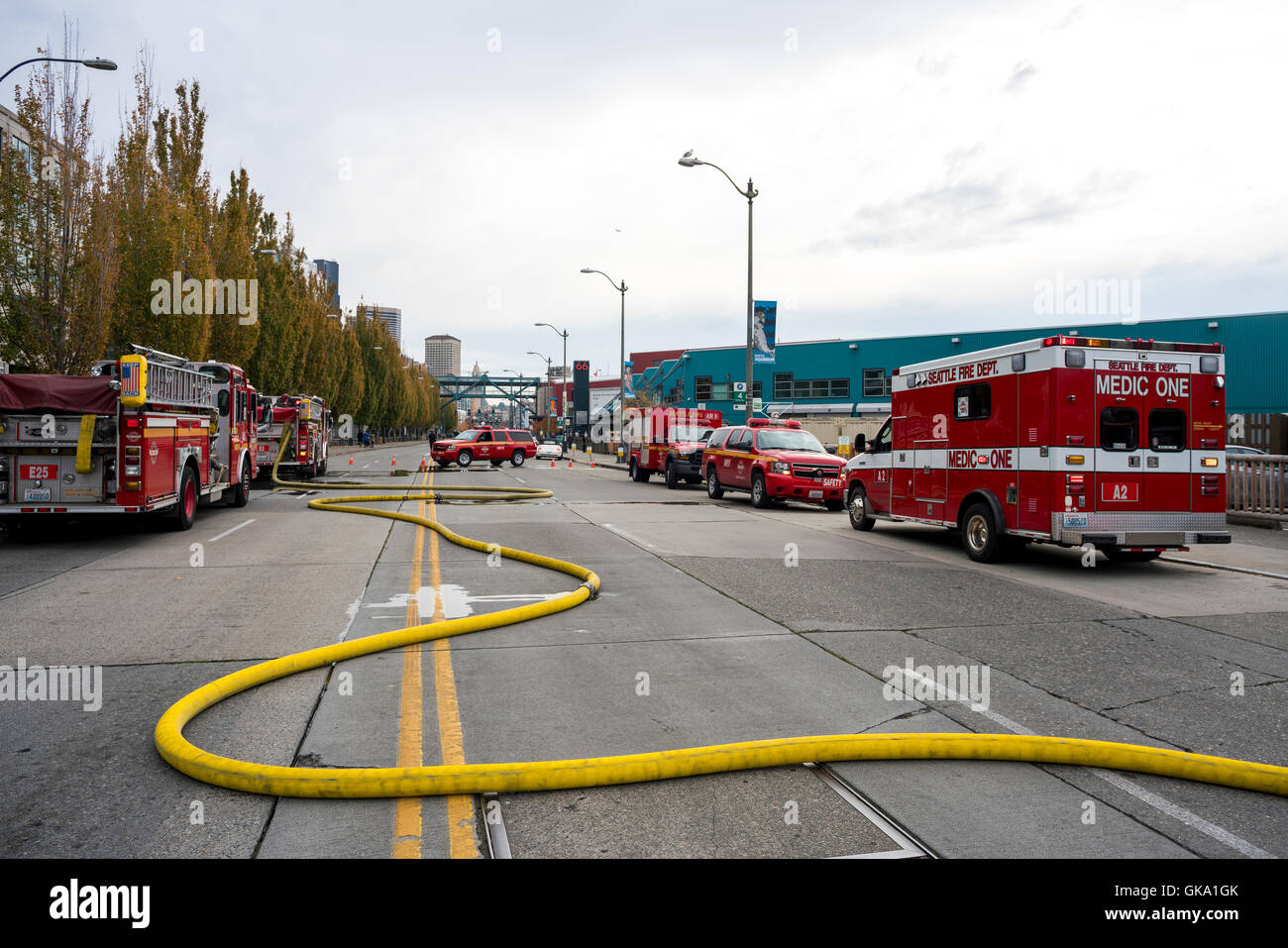 Seattle fire house hi-res stock photography and images - Alamy