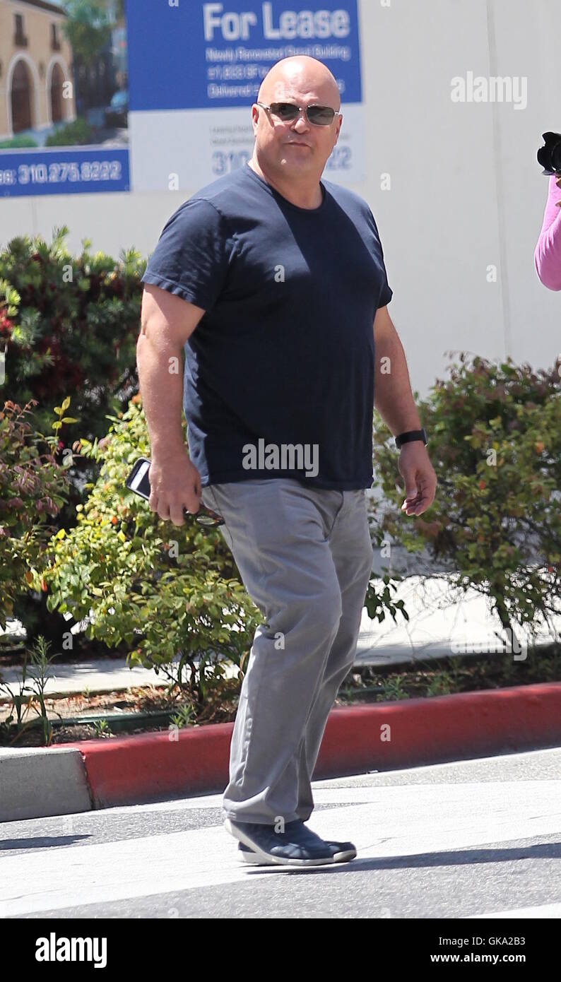 Actor Michael Chiklis goes shopping in Beverly Hills Featuring: Michael ...