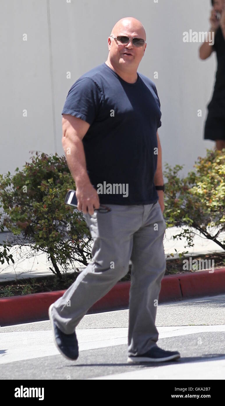 Actor Michael Chiklis goes shopping in Beverly Hills Featuring: Michael ...