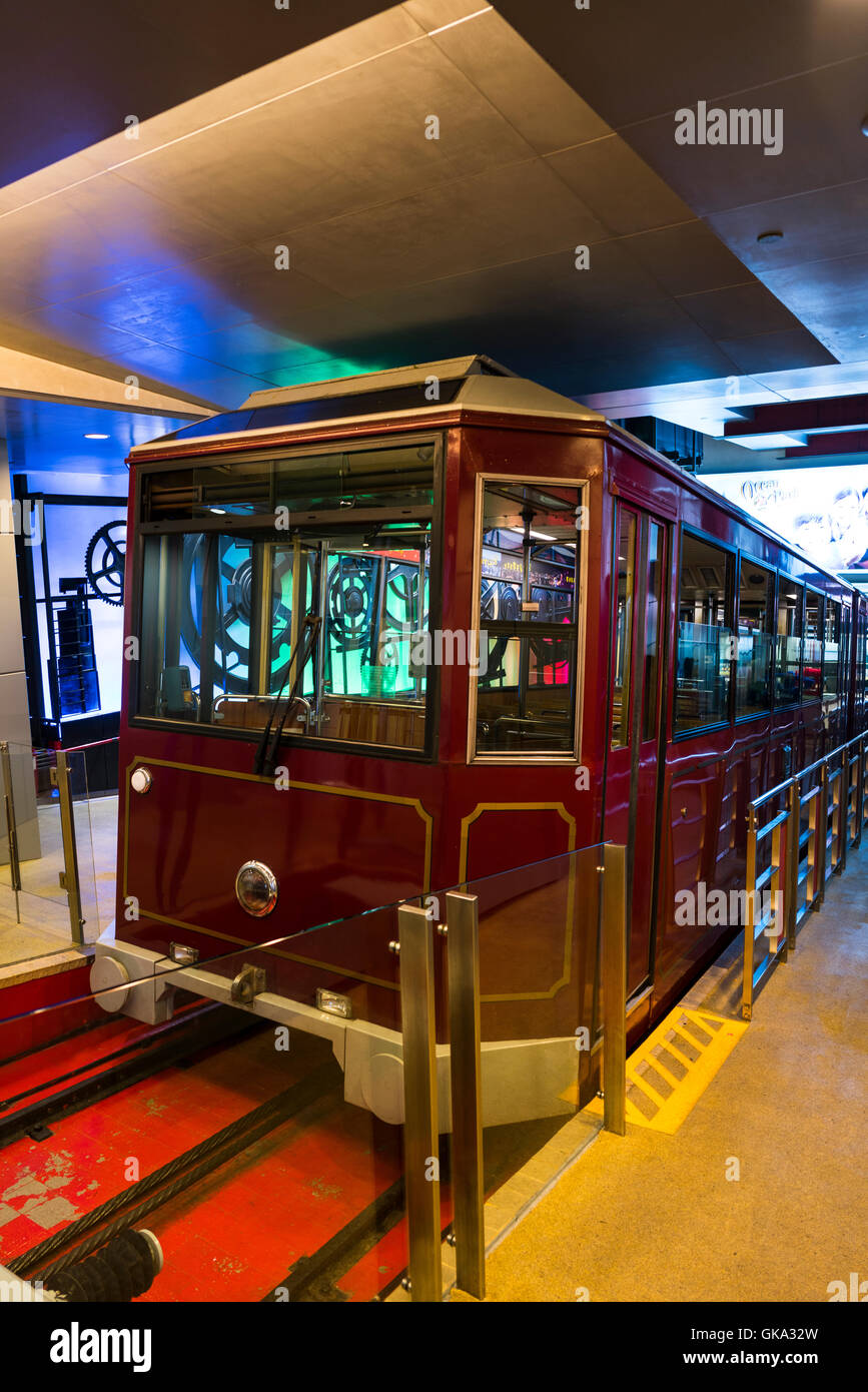 Victoria green peak tram hi-res stock photography and images - Alamy
