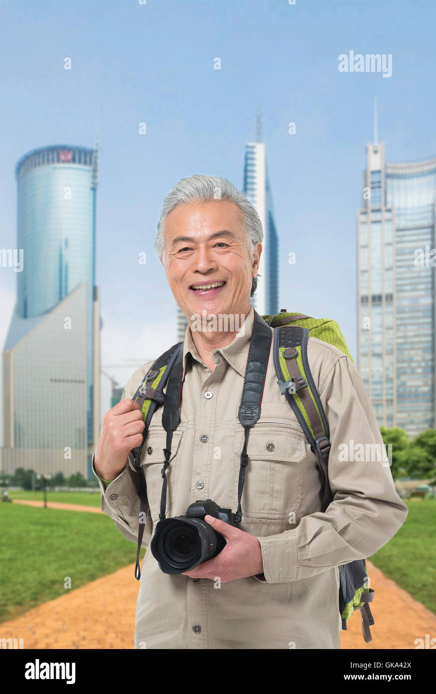 Happy old age Stock Photo - Alamy