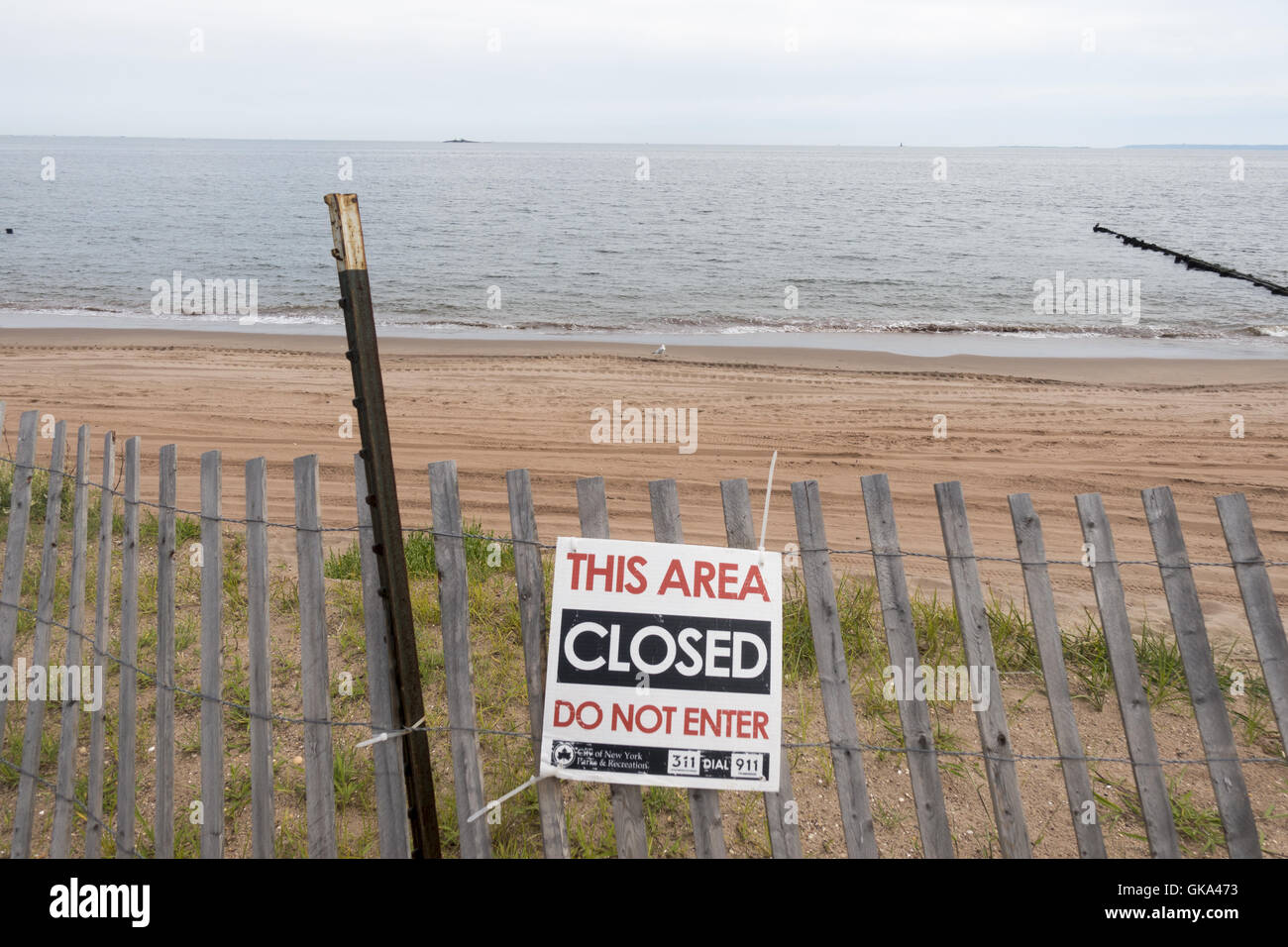 Eroded beach area still closed years after Hurricane Sandy struck the ...