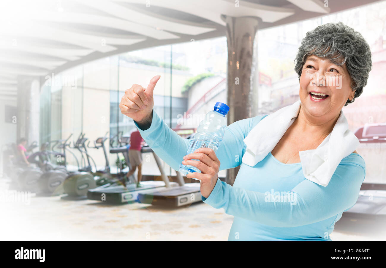 Happy old age Stock Photo - Alamy