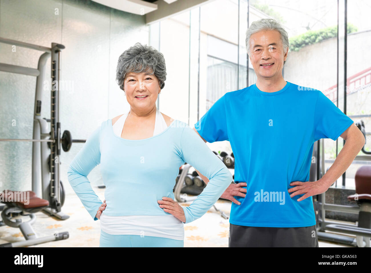 Happy old age Stock Photo - Alamy