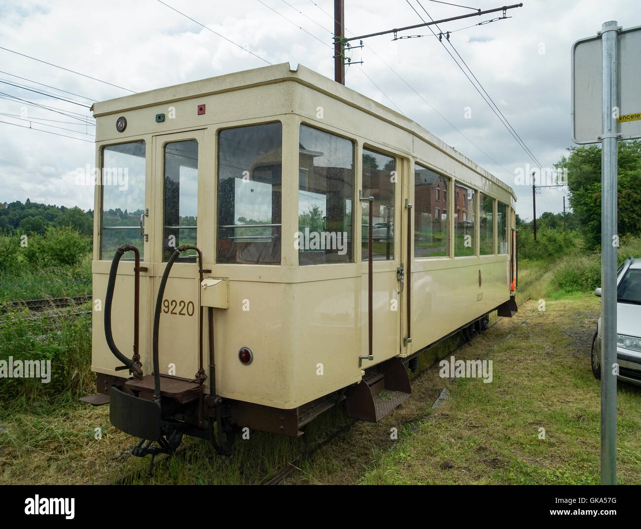 ASVi Museum SNCV Brabant Trailer No.19220 -1 Stock Photo - Alamy