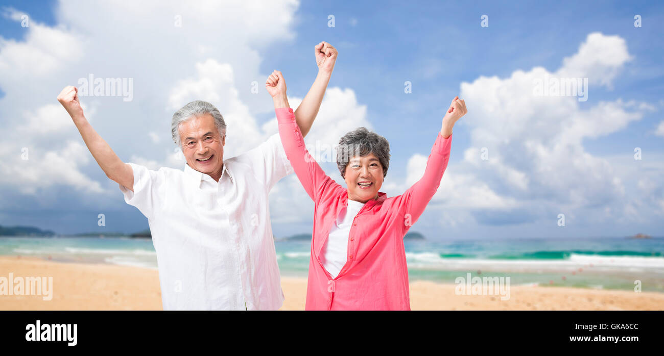 Happy old age Stock Photo - Alamy