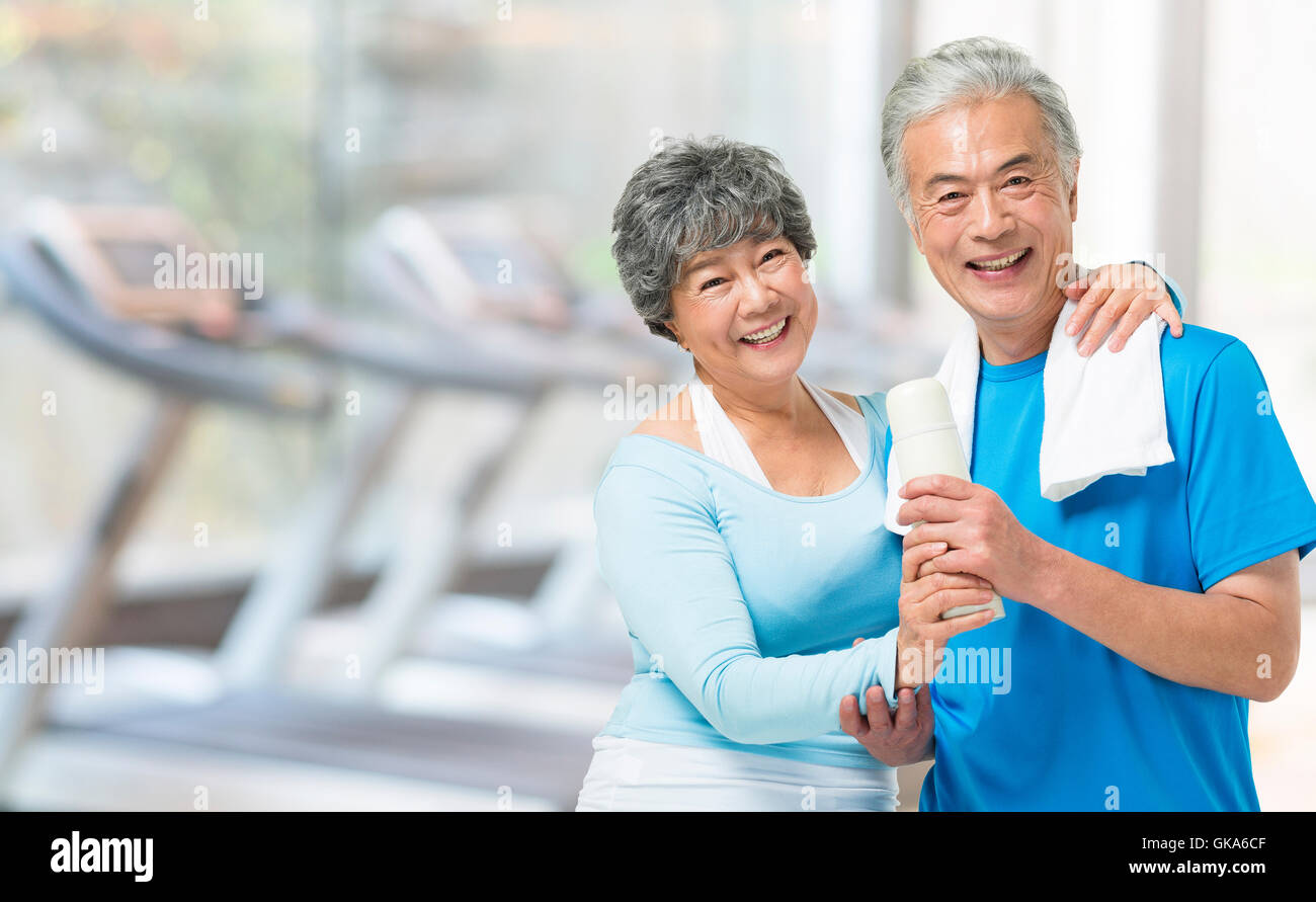 Happy old age Stock Photo - Alamy